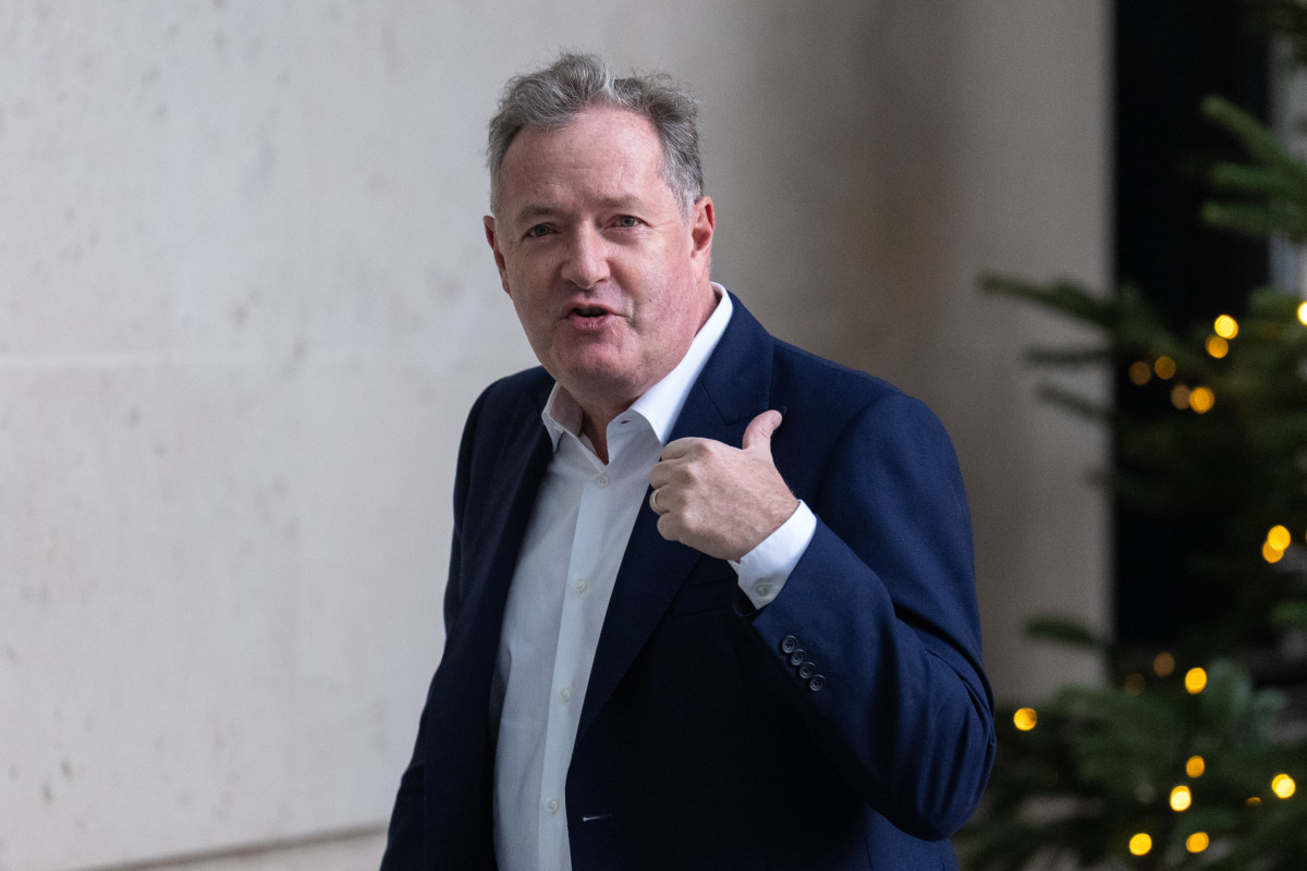 Piers Morgan injured in fall at a London hotel restaurant