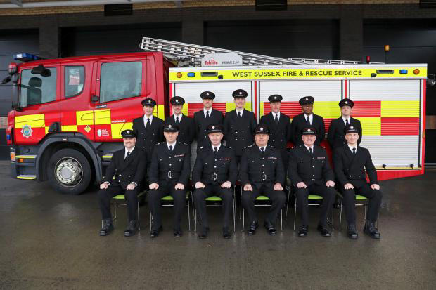 New firefighters celebrated after completing intensive training course