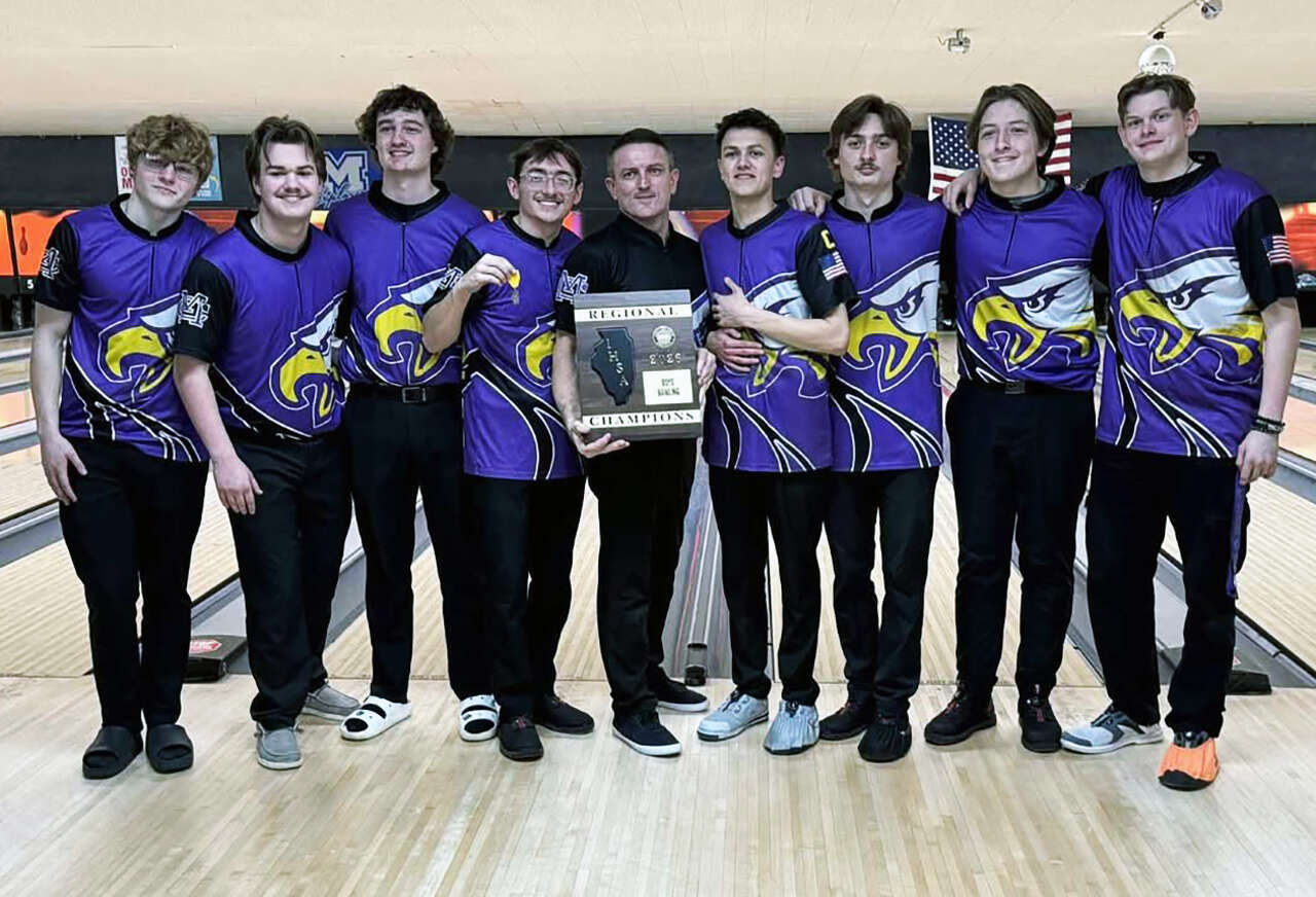 CM wins boys bowling regional; Marquette's Colton Barnard medalist