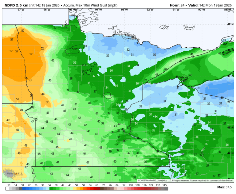 Blizzard warnings Sunday in Minnesota as snow, wind, and frigid air arrive