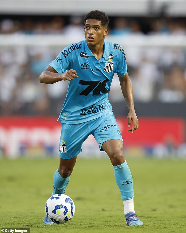 Brazilian star, 19, bids farewell to his club as he closes in on £13m ...