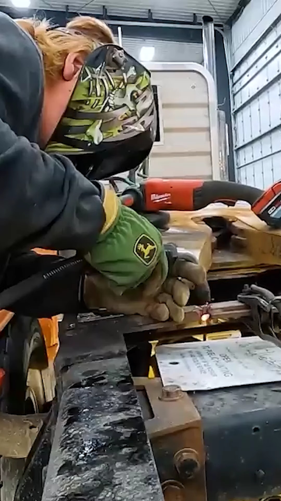 Happy with this welding session!