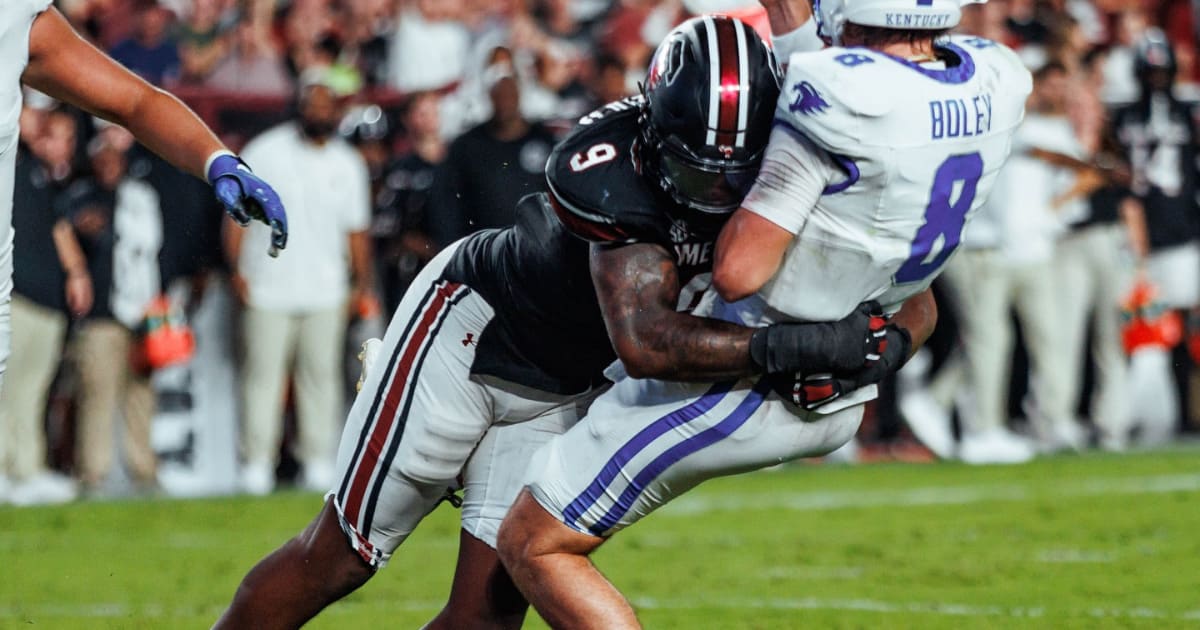 Former South Carolina EDGE joining Alabama Crimson Tide via transfer portal