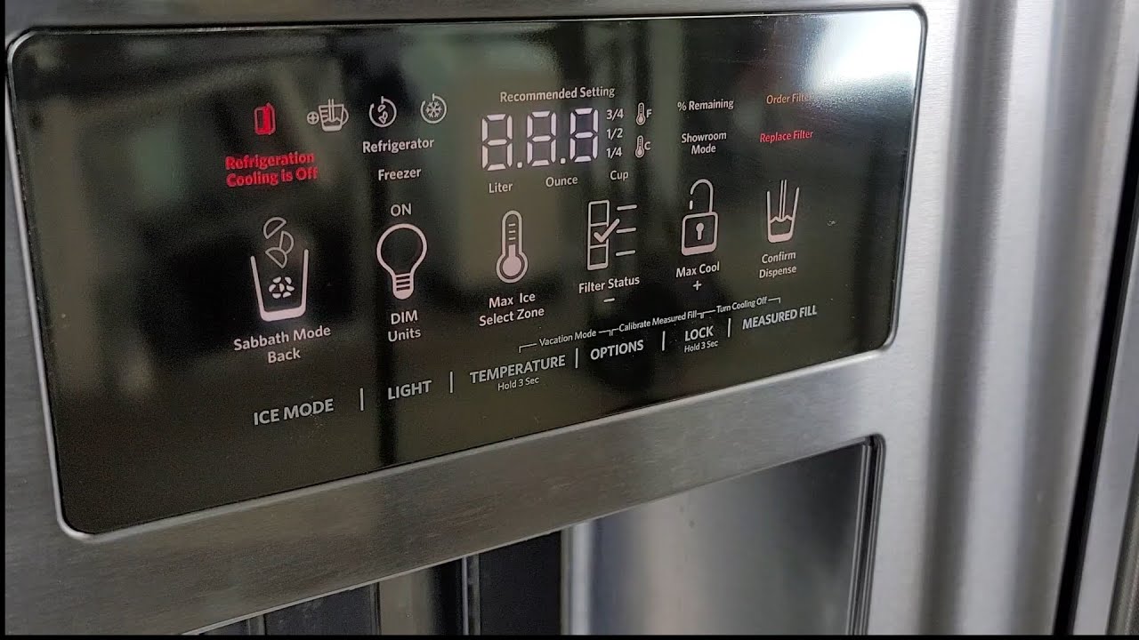 KitchenAid refrigerator troubleshooting and diagnostic codes - Whirlpool refrigerator diagnostic too