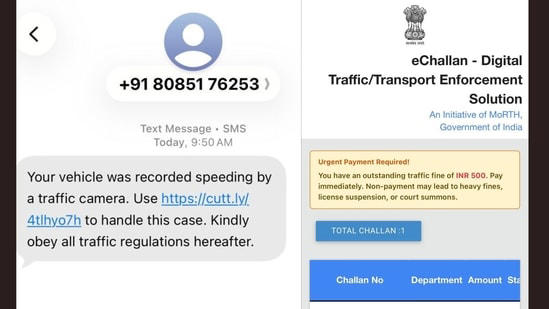 Comedian reveals how an e-challan message nearly duped him: 'Who says ...
