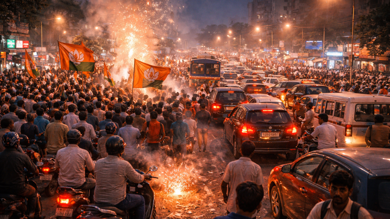 'Harassing voters unacceptable': How post-poll celebrations in Pune led ...