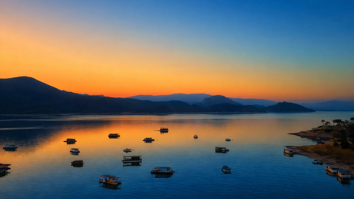 Tranquilidad al atardecer