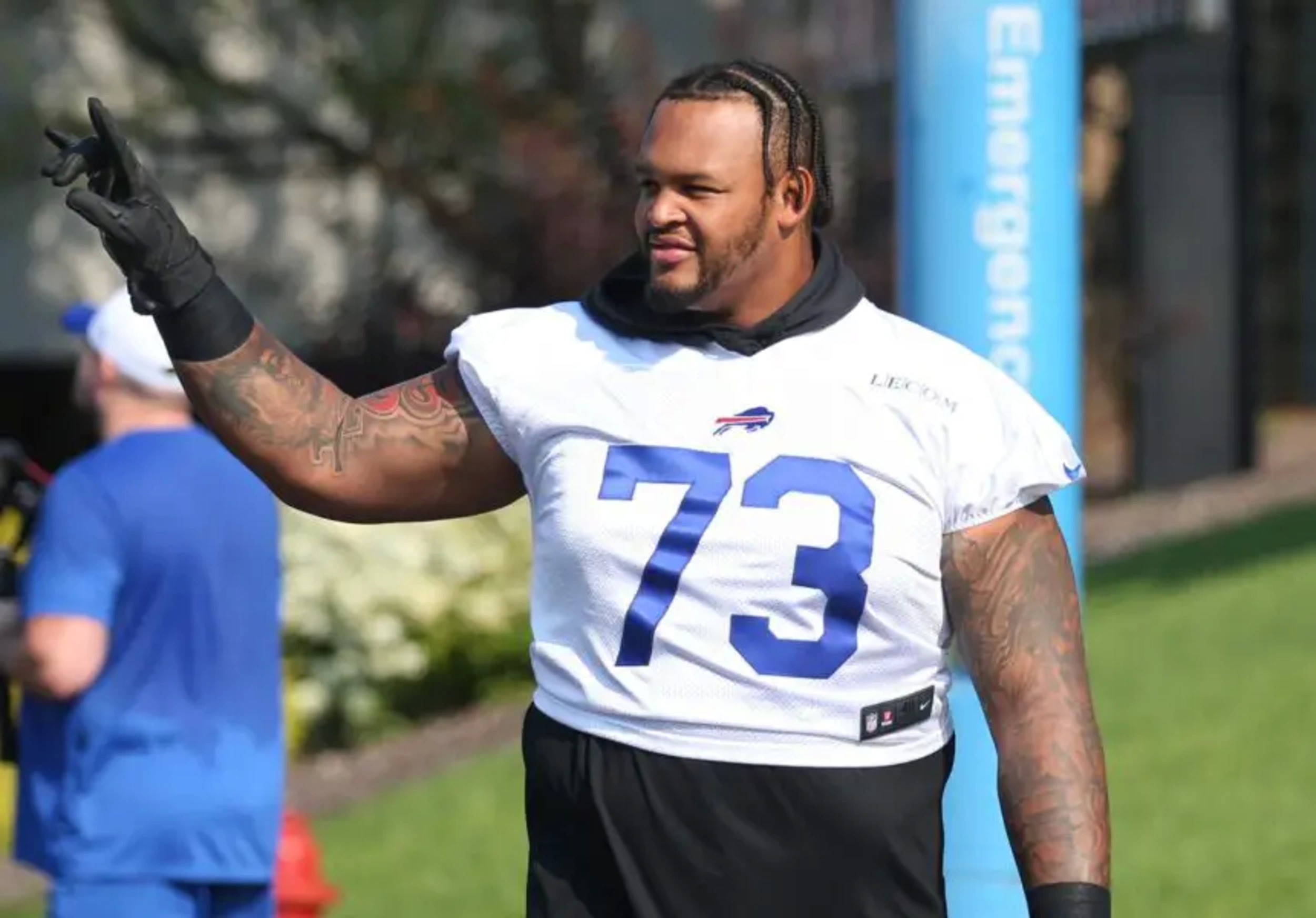 ‘He didn’t let us down’: Bills locker room devastated as Dawkins cries ...