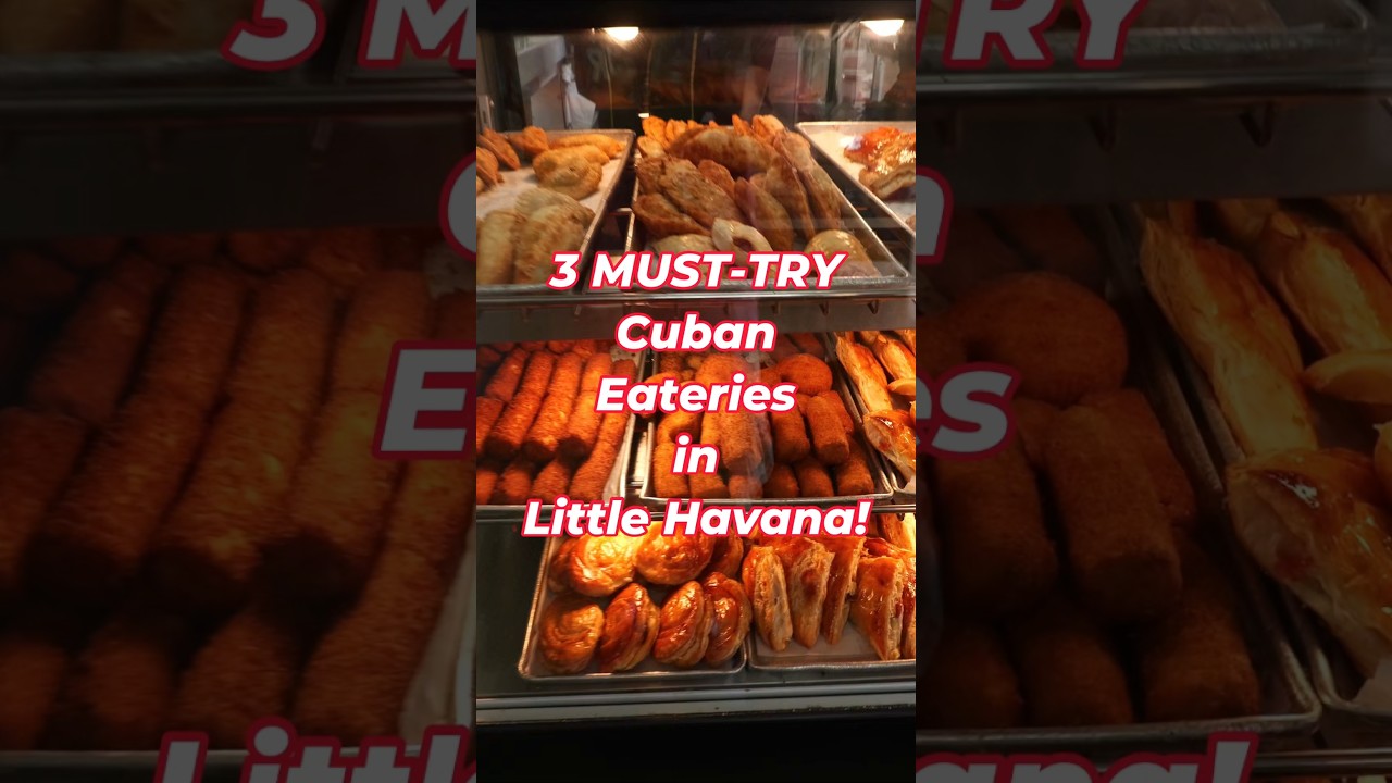 3 must-try Cuban eateries in Little Havana!