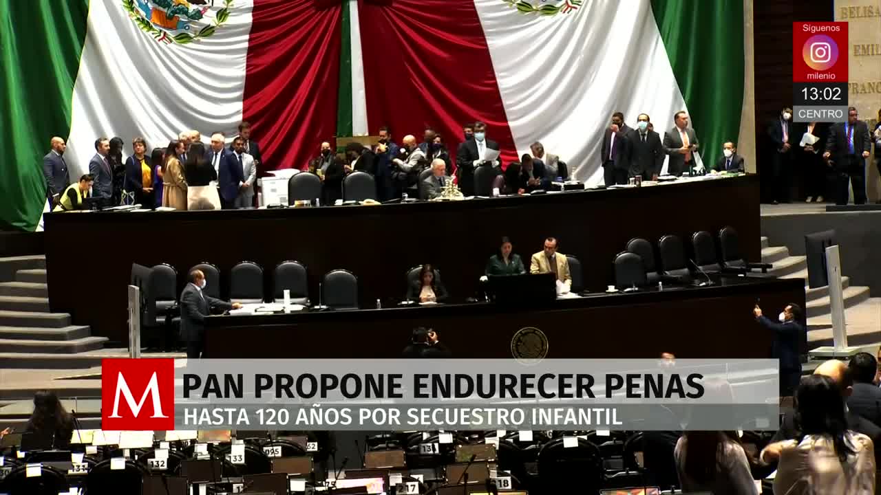 Diputada del PAN propone hasta 120 años de prisión por secuestro infantil