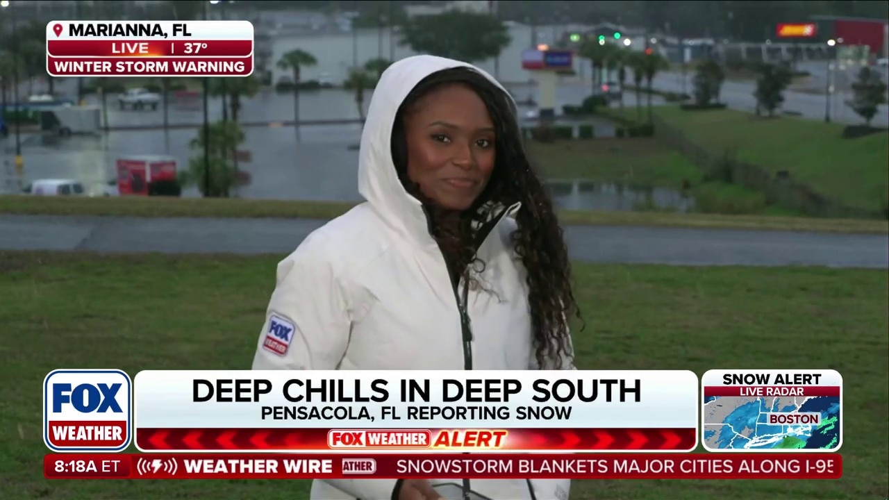 Some snow accumulation possible in Florida Panhandle