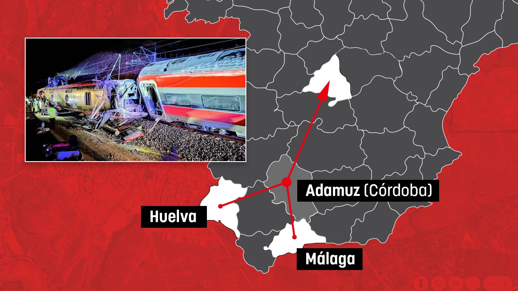 Así ha sido el accidente del AVE en Córdoba: qué ha pasado, causas y ...