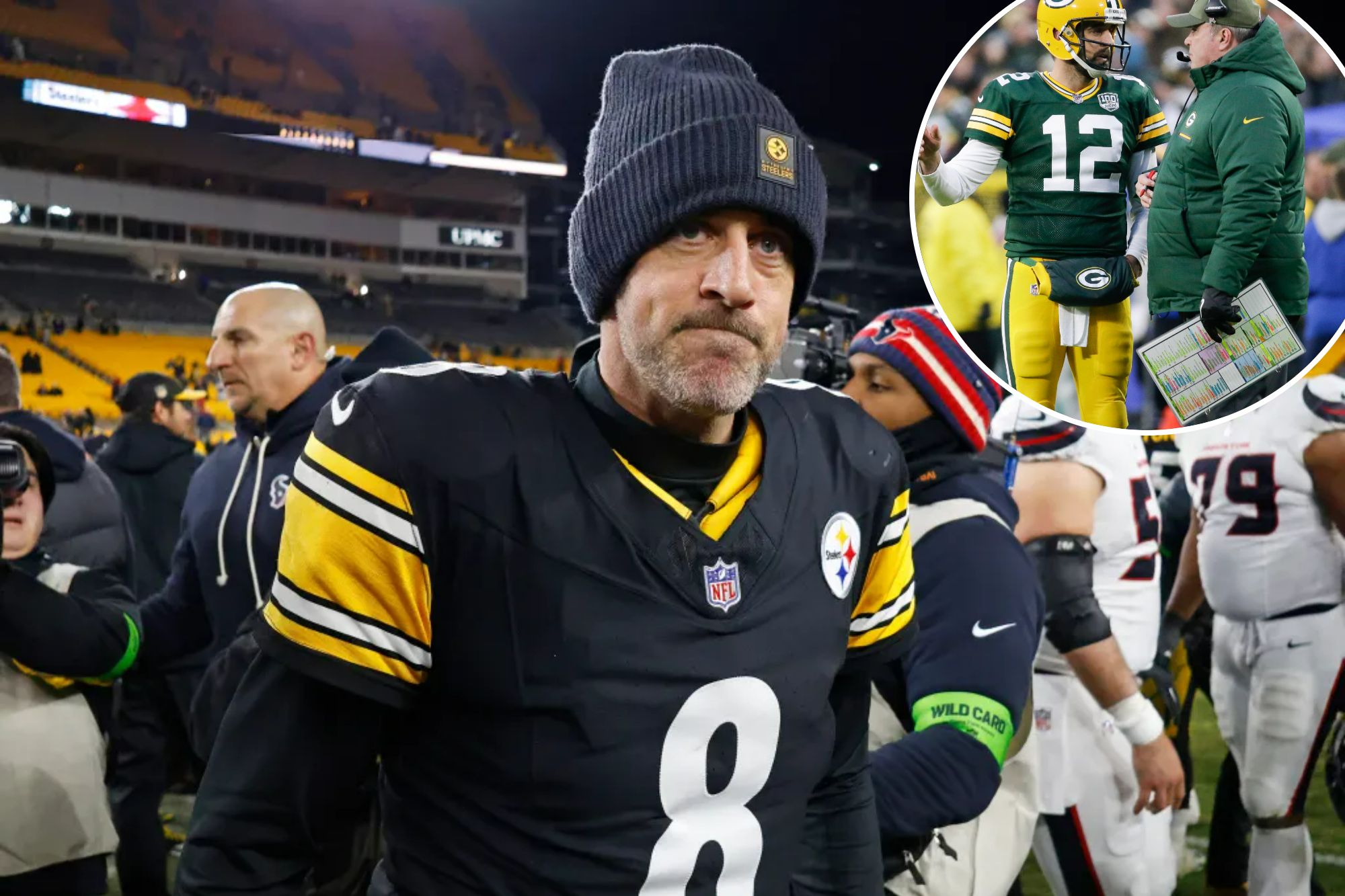 New Aaron Rodgers twist with Steelers open to keeping QB — as they set ...