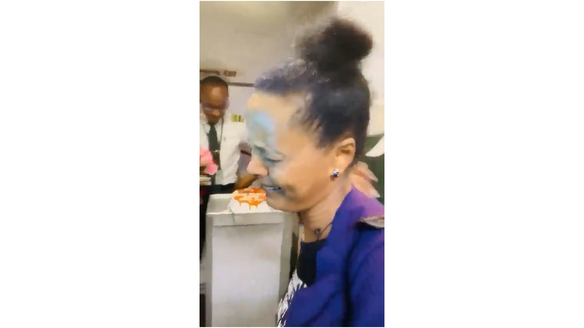 After 30 years working as a housekeeper so her son could become a pilot ...