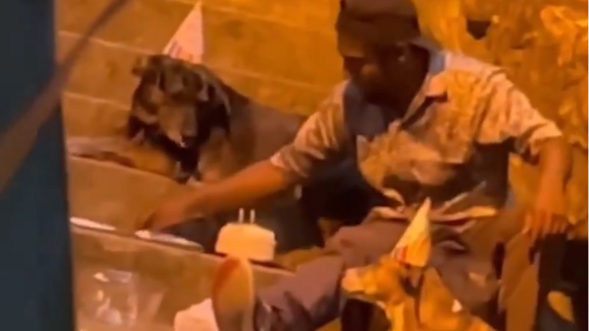 Homeless man who went viral for celebrating his dog’s birthday now has ...