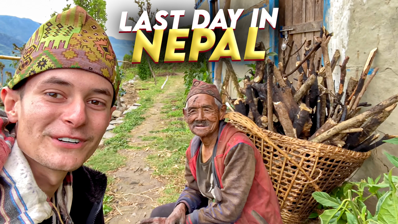 Leaving a Nepali village heartbreak and a real village home tour