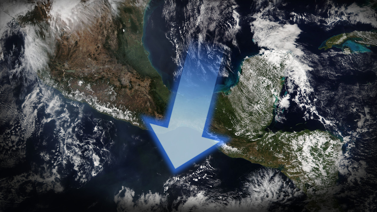 Powerful cold front whips up intense Tehuantepecer winds