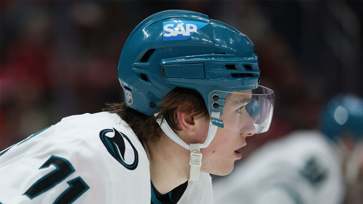 Sharks star Macklin Celebrini continues to elevate his game as noise ...