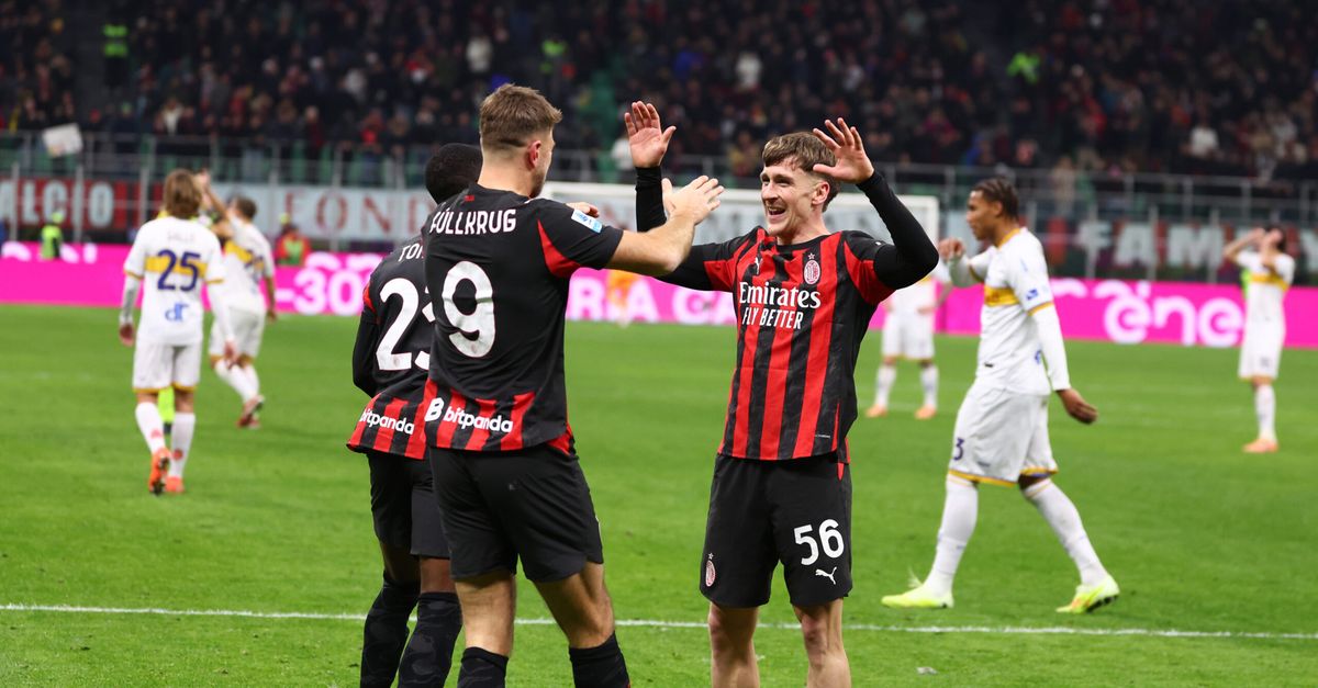 Milan, prova di maturità: contro il Lecce, la squadra di Allegri rimane ...