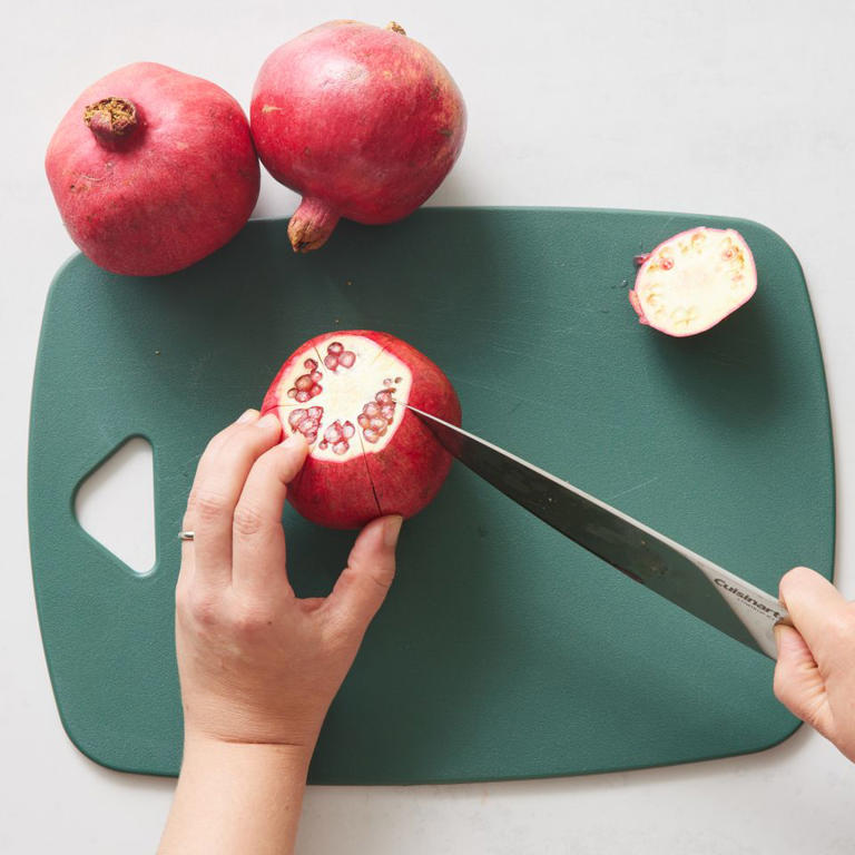 The #1 trick to prepping a pomegranate without making a mess