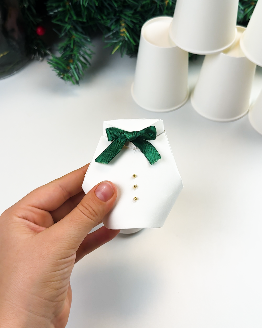 Crafting adorable paper tuxedos 🤵‍♂️🤵‍♀️