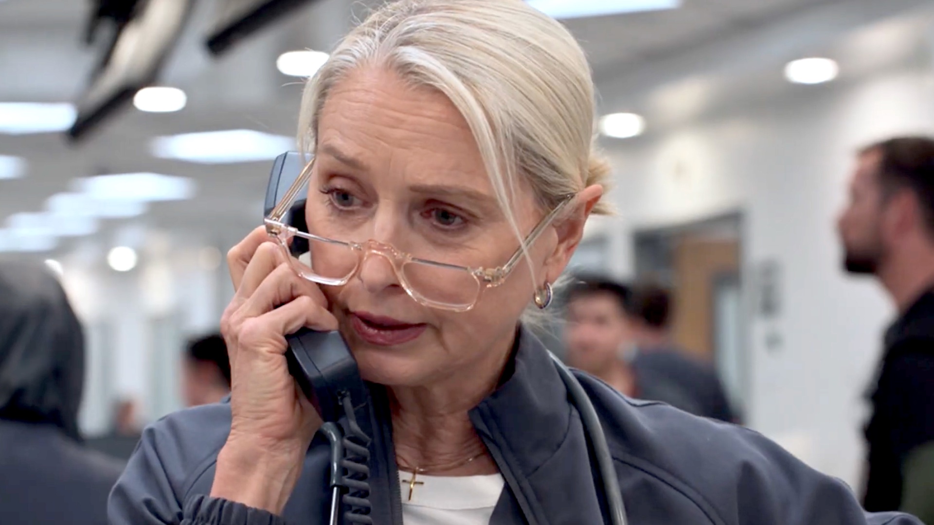 A motorcycle crash brings a couple to the ER on the Pitt