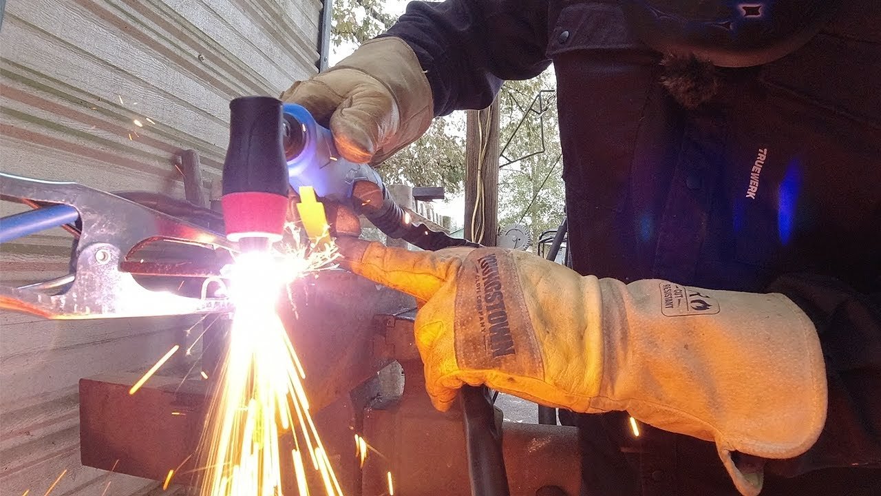 Putting a new plasma cutter to work