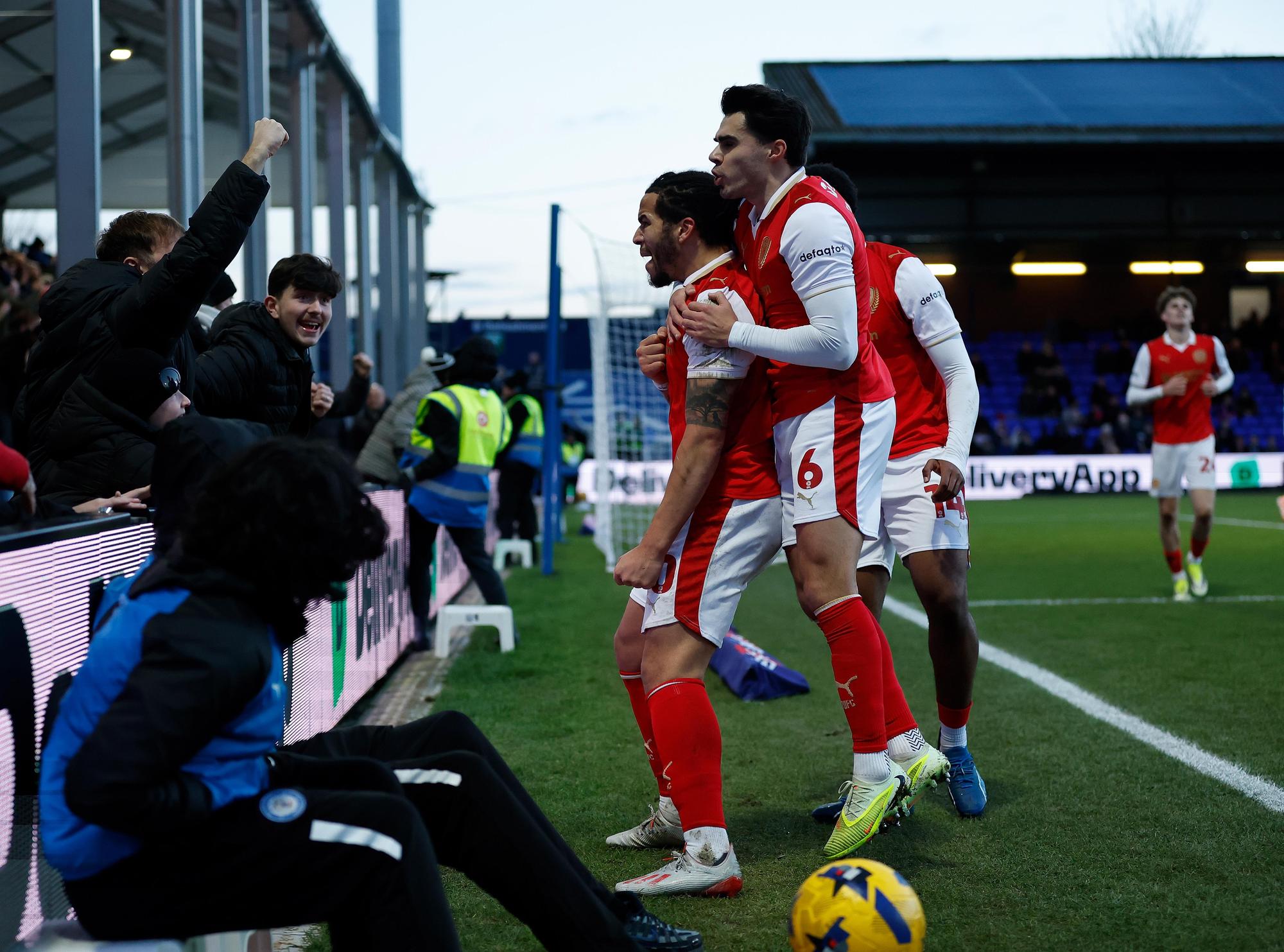 Sam Nombe, Harry Gray and the fans from the Crown Inn ... the story of ...