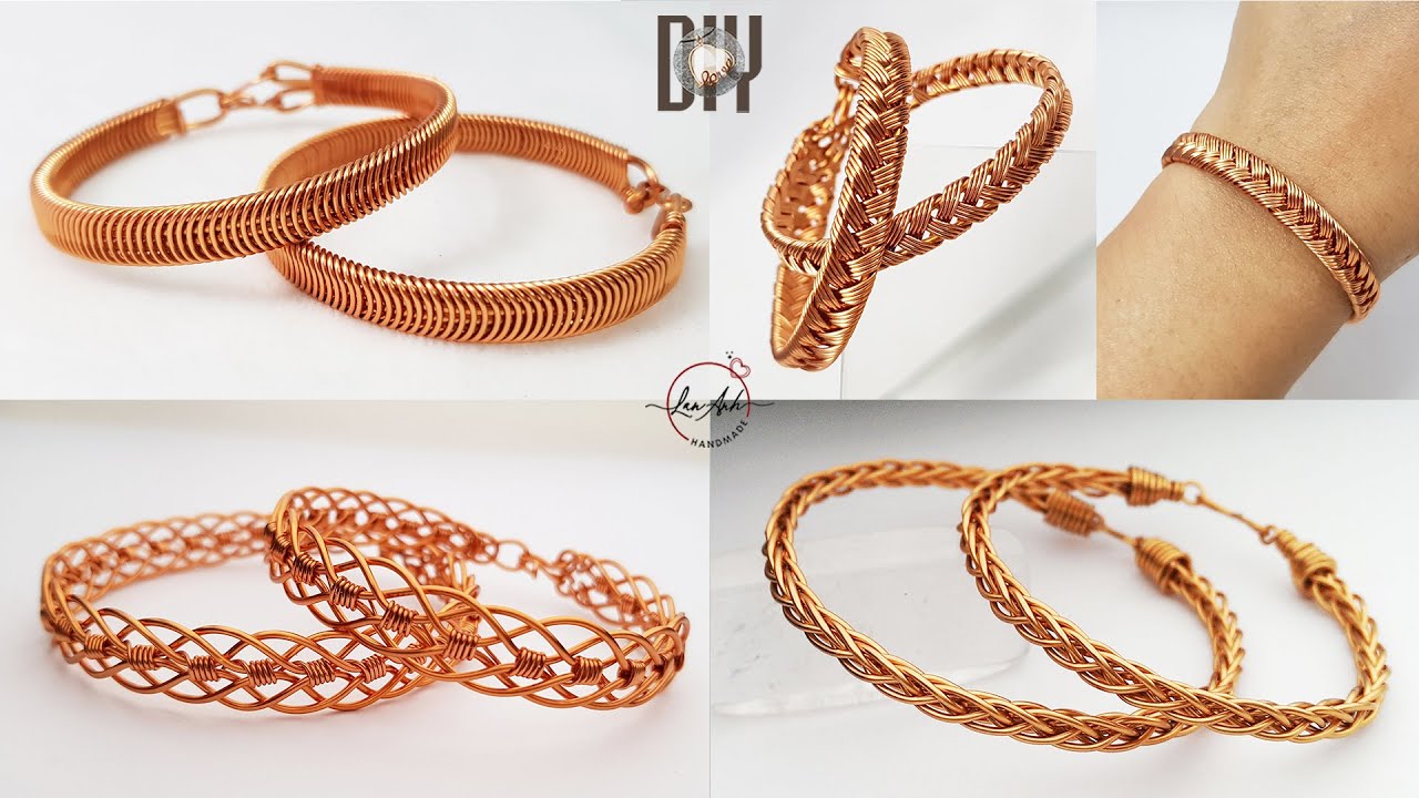 4 most popular unisex bracelet from copper wire | easy tutorial that ...