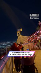 This extreme ride dangles you over the edge—screams guaranteed ...