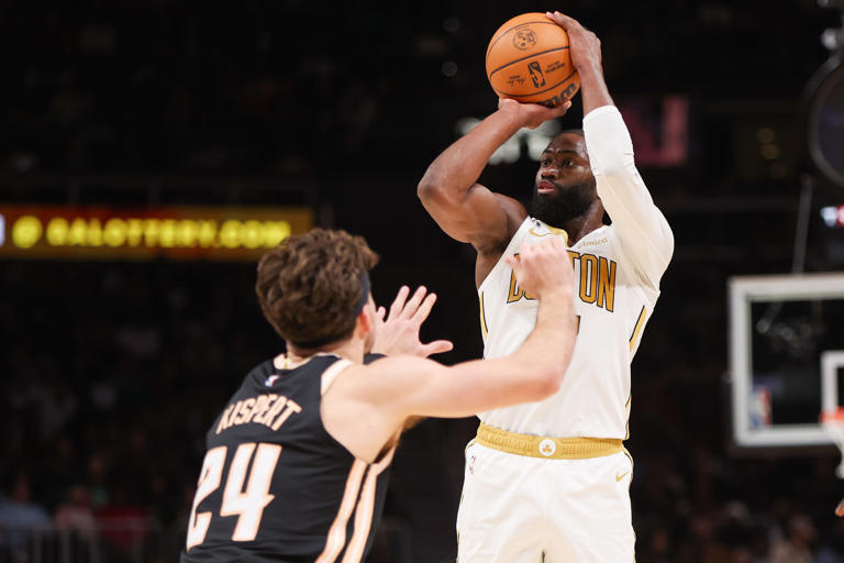 Jaylen Brown explains why the Boston Celtics allow more 3s this season