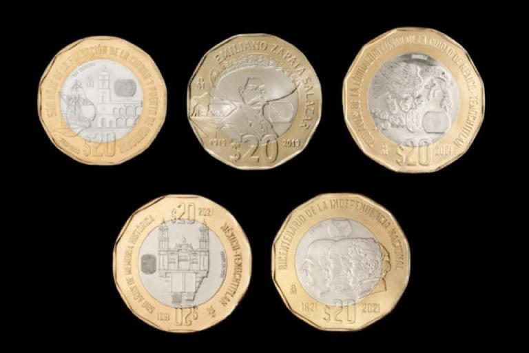 Banxico cambia diseño de las monedas de 20 pesos: ¿qué pasará con las ...
