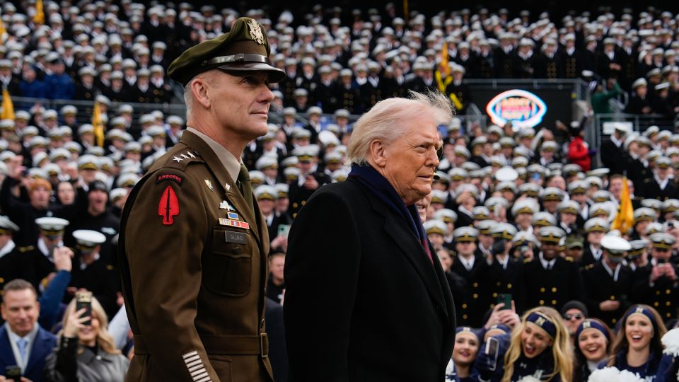 Trump vows executive order to protect Army-Navy game from competing ...