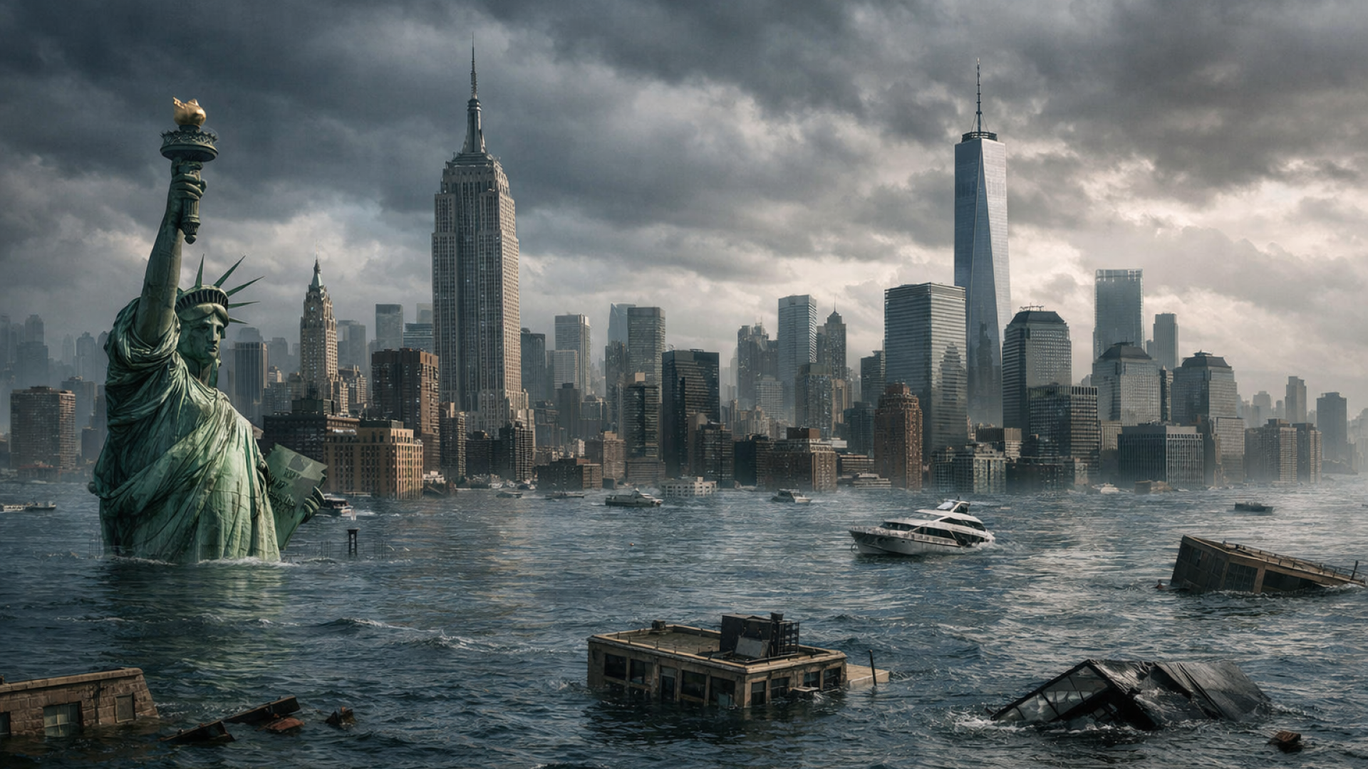 What the world’s major cities look like after global sea level rise