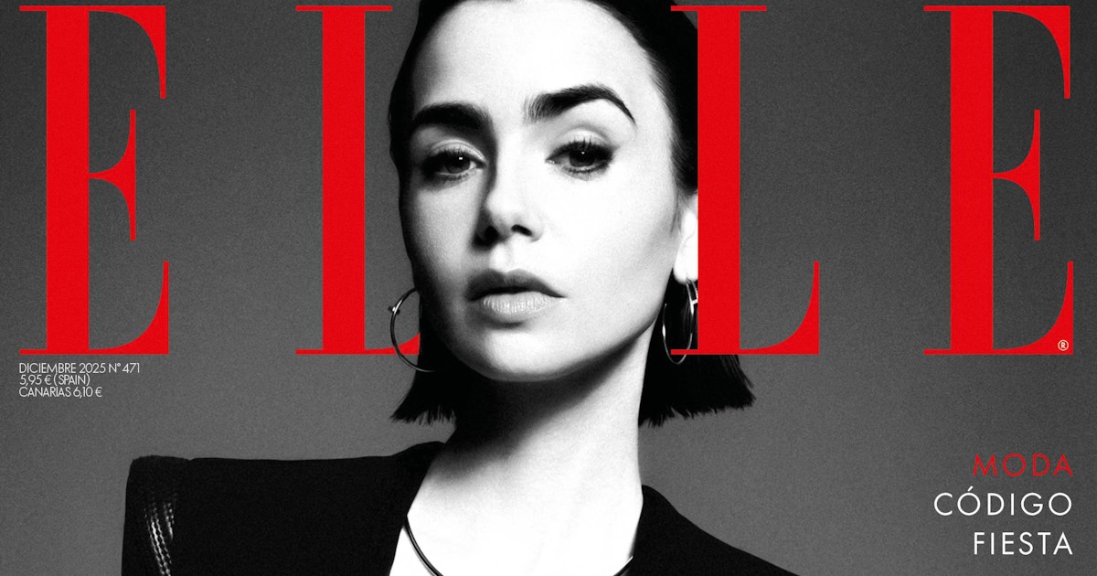 Lily Collins works the lens of JuanKr as Elle Spain's 'Sublime ...