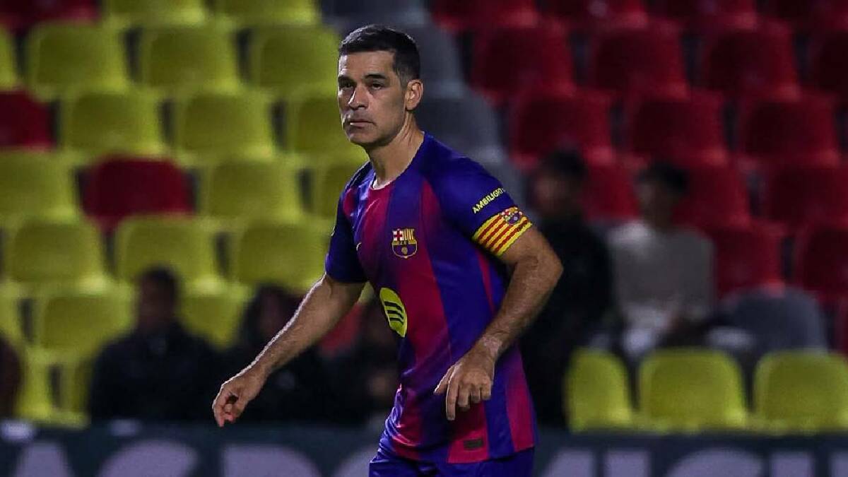 Rafa Márquez compartió como quedó su tobillo tras el juego de Leyendas ...