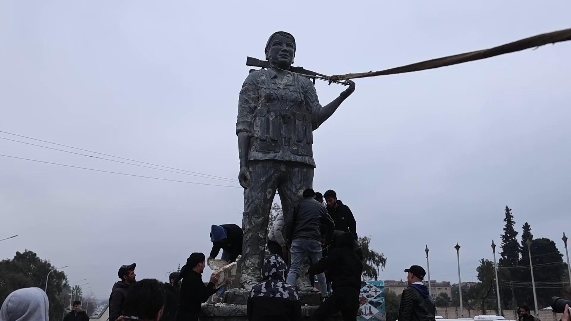 Syrian government forces take control of Tabqa, paving the way for a ...