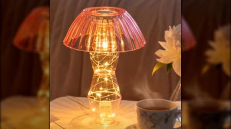 Turn regular Dollar Tree items into a fairy-inspired tabletop light ...