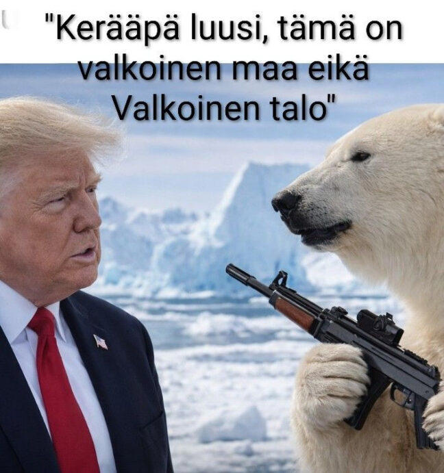 Trumpista levinnyt meemi leviää – tuhansia tykkäyksiä