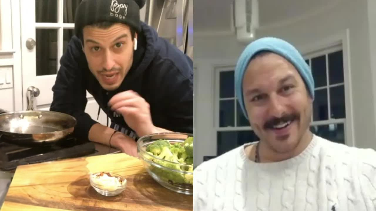 Cooking together online: Broccoli pasta