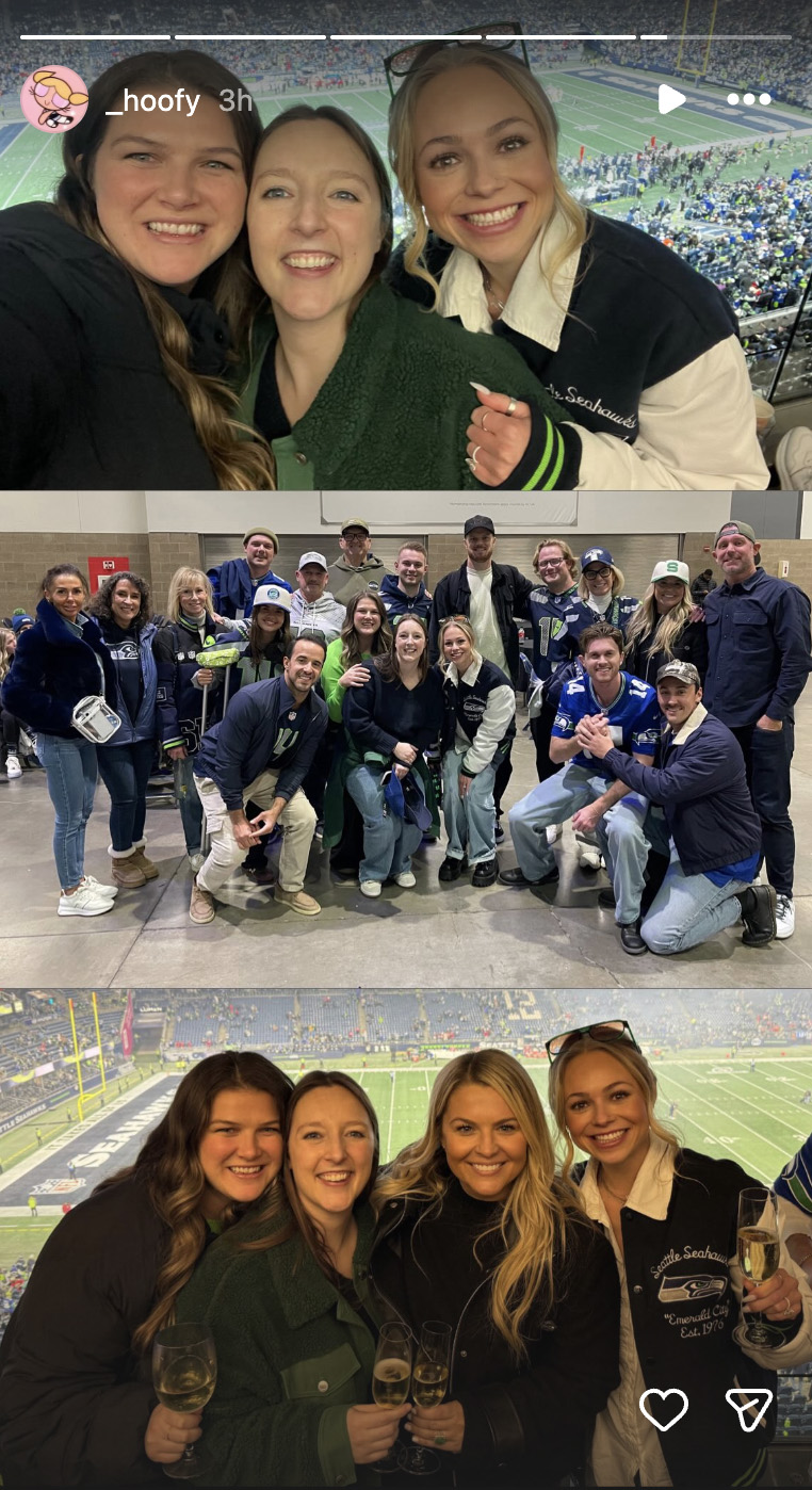 Sam Darnold’s fiancée takes playoff victory lap after Seahawks pound 49ers