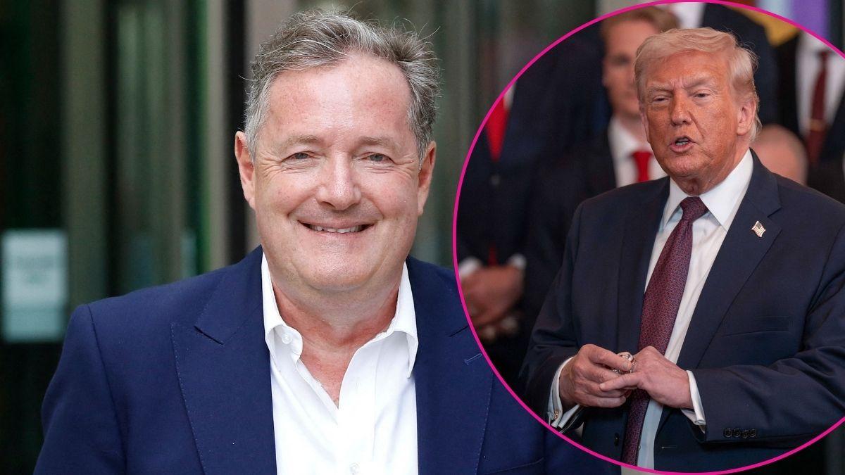 Piers Morgan hilariously blames Donald Trump for breaking hip and being ...