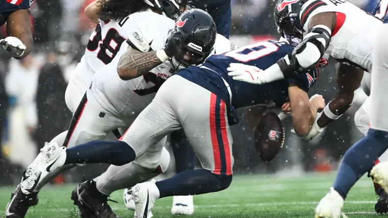 Drake Maye fumbles: Quarterback survives four fumbles as Patriots ...