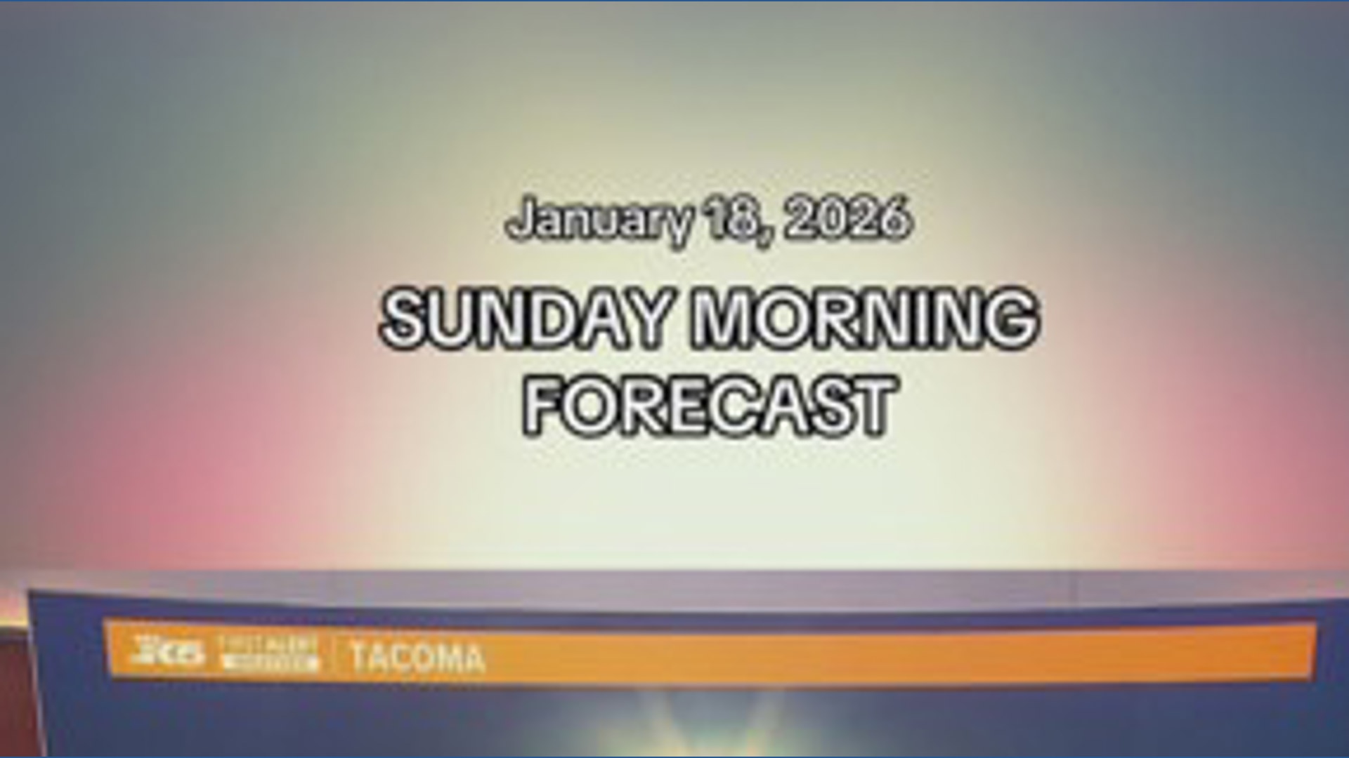 Clear skies for the holiday weekend