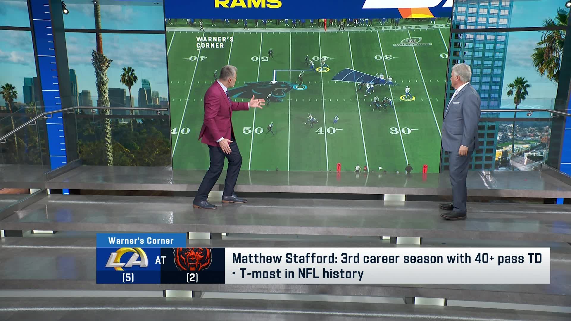 Frank Caliendo pokes fun at Mooch during Warner's Corner 'NFL GameDay ...