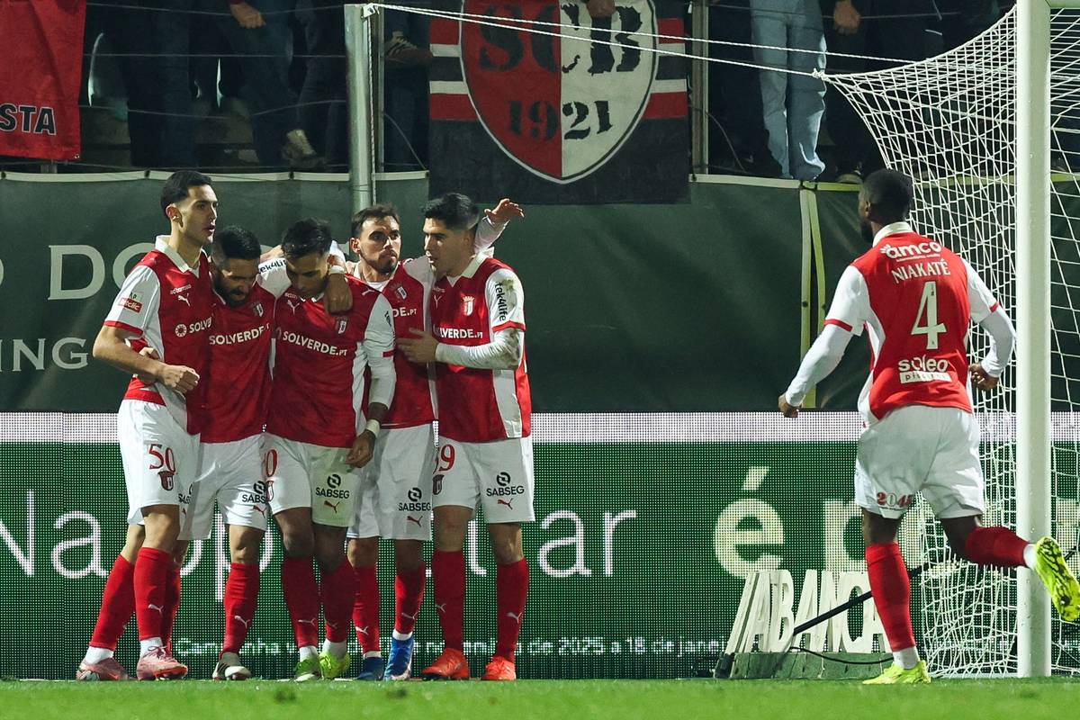 SC Braga regressa às vitórias com penálti nos descontos contra o Tondela