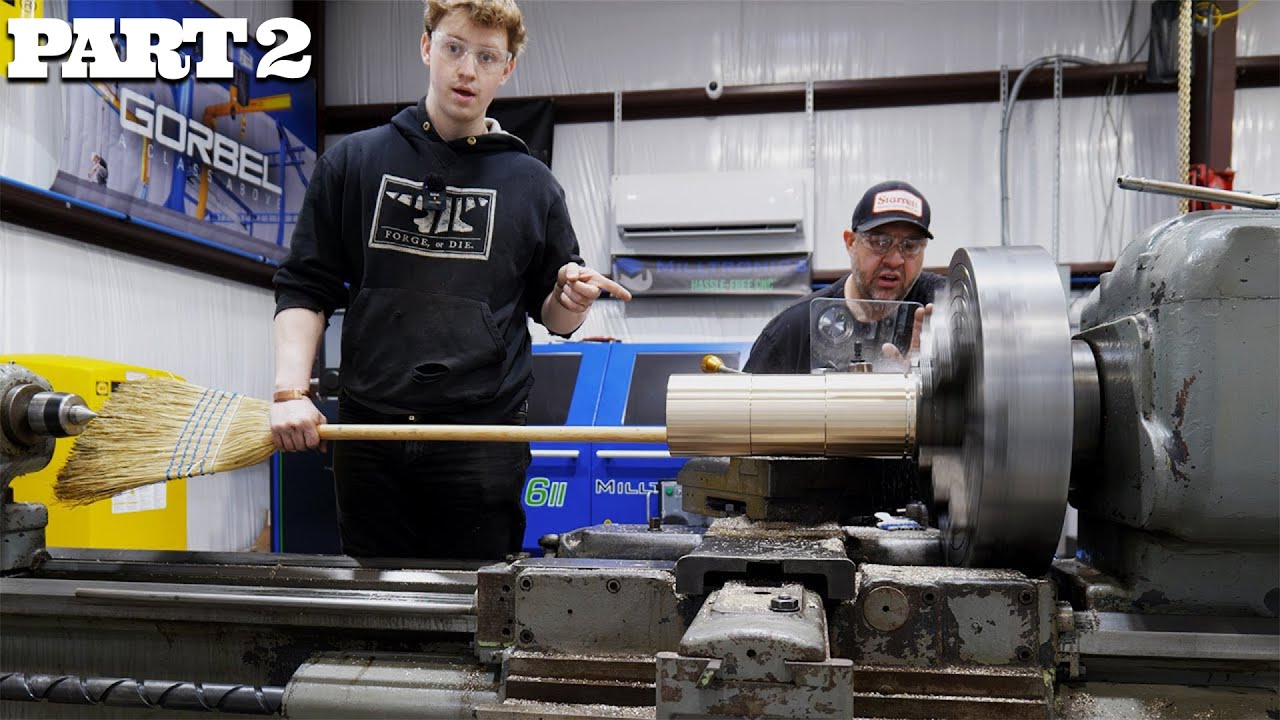 How to create a giant bearing for a power hammer!