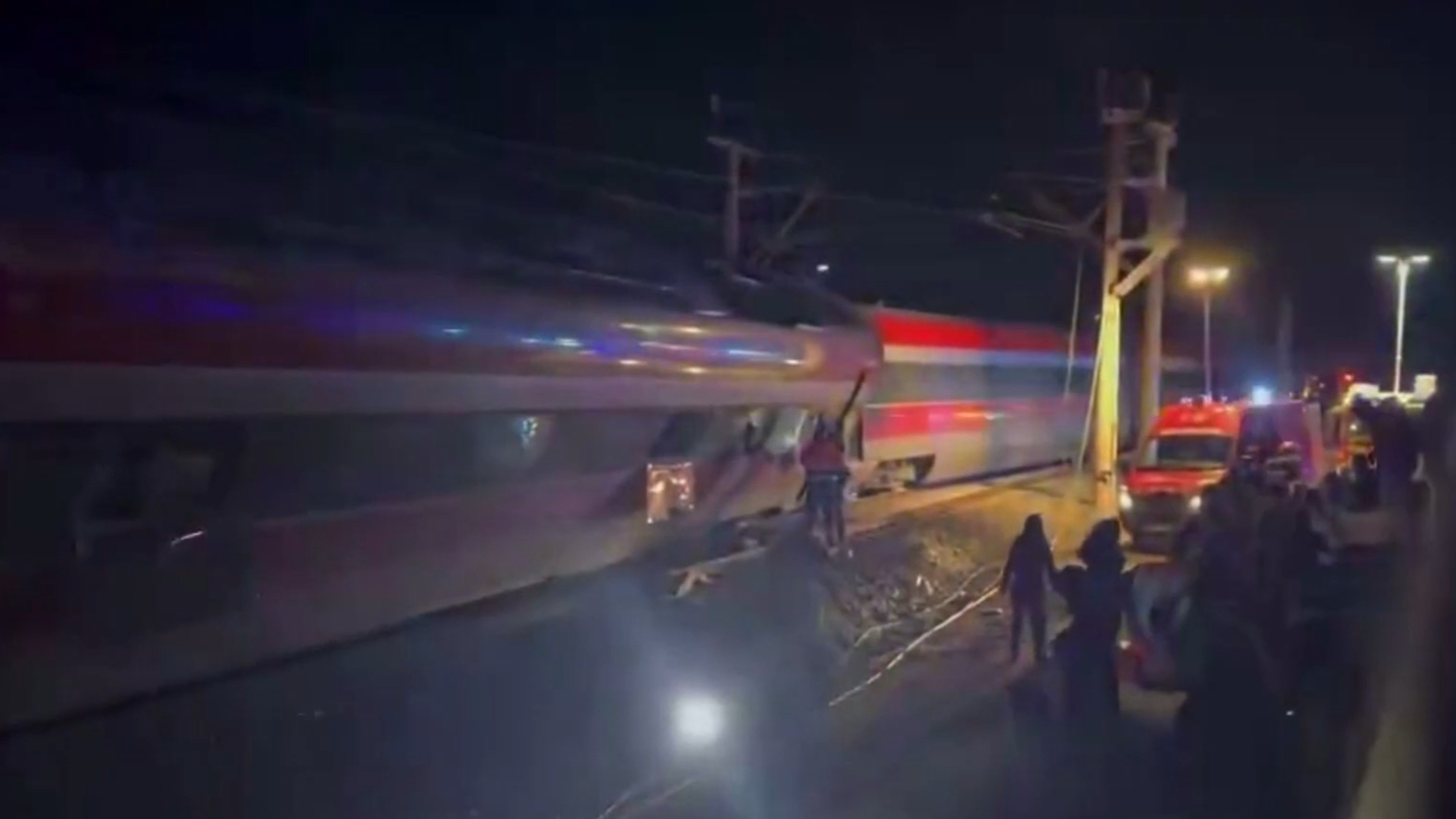 High-speed train derailment in Spain kills more than 20 people