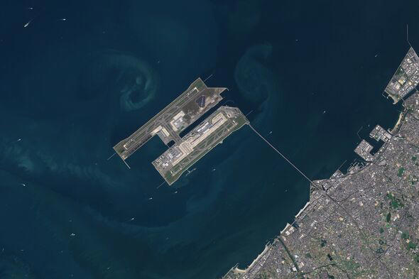 The world's first artificial island airport that is now sinking into ...