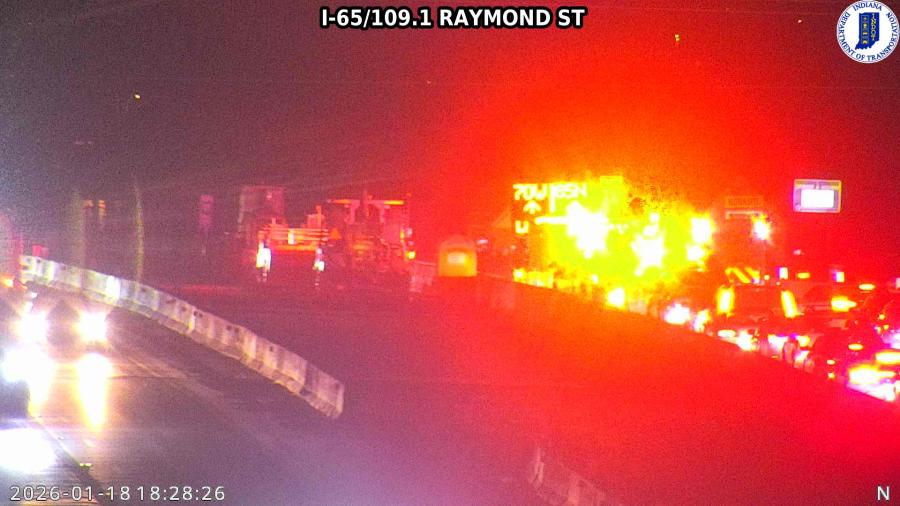 Crash and fire unfold near overpass bridge, force officials to close ...